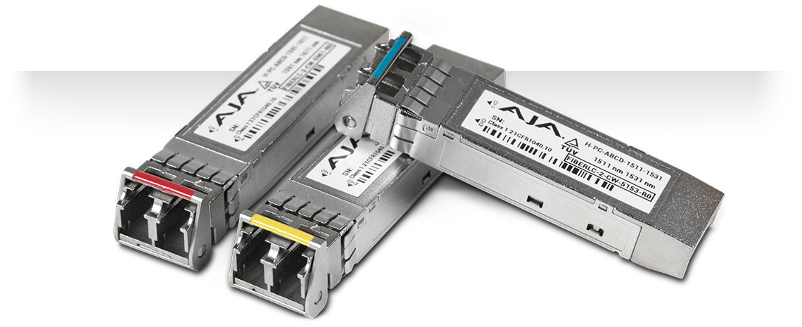 AJA 1-Channel 3G-SDI Single Mode SC Fiber TX (FS4, FS3, FS2, FS1-X) | BIS