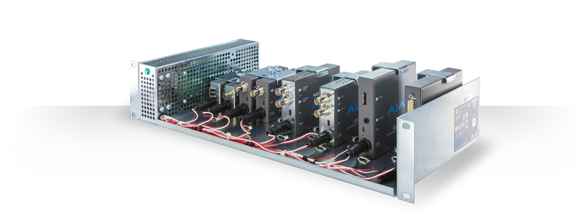 AJA Mini-Converter Rack Frame - Now RoHS compliant | BIS