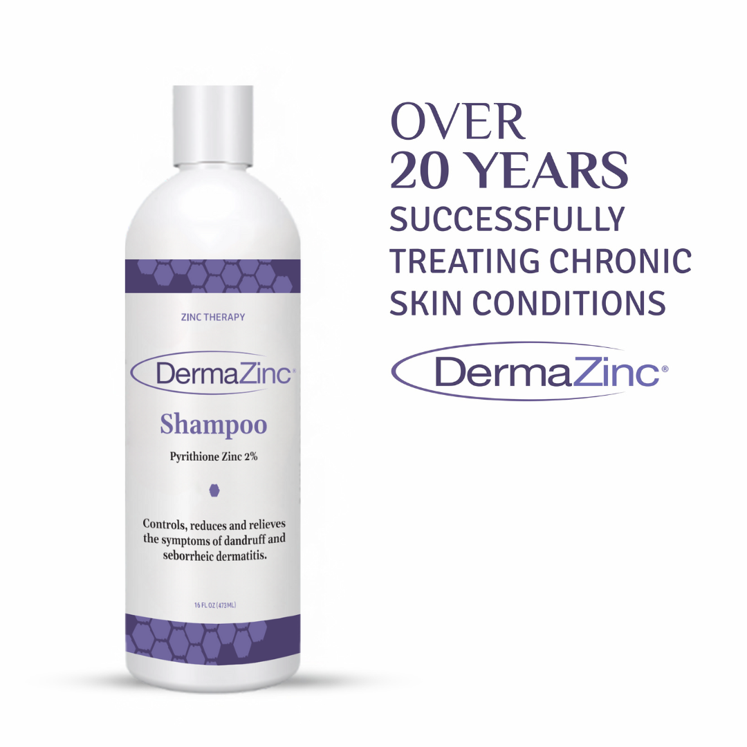 Zinc Pyrithione Shampoo, 240 ml with 16 fl oz | DermaZinc®