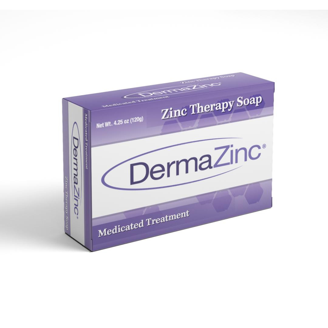 Zinc Soap Bar with 2% Zinc Pyrithione for Skin | DermaZinc®