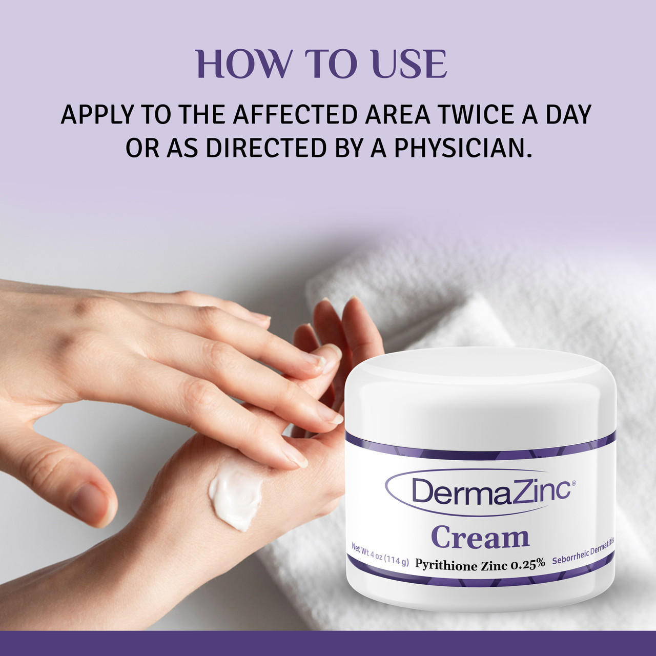 Buy Dermatologists Recommended Zinc Cream | DermaZinc®