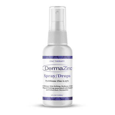 Steroid-free Zinc Spray treats body and scalp | DermaZinc®