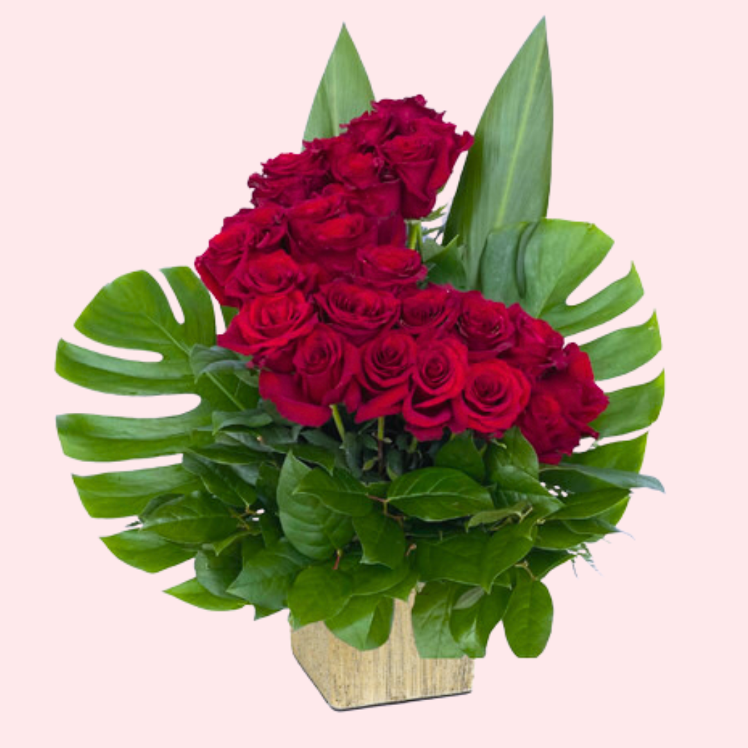 Magnificent Rose Ladder - Angie's Floral Designs