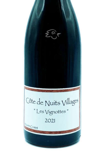 Maxime Crotet Cotes De Nuits Villages "Les Vignottes" 2021 - winespeake ...