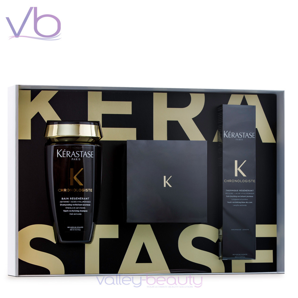 Kerastase Chronologiste Box Set | Youth Revitalizing Haircare Ritual for Aging Hair