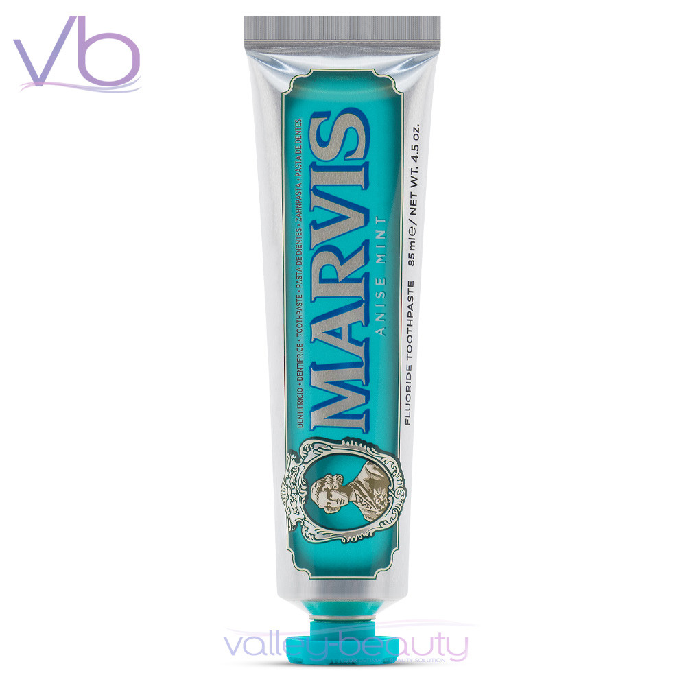 Marvis Anise Mint | Rich and Creamy Toothpaste with Spicy Peppermint Flavor