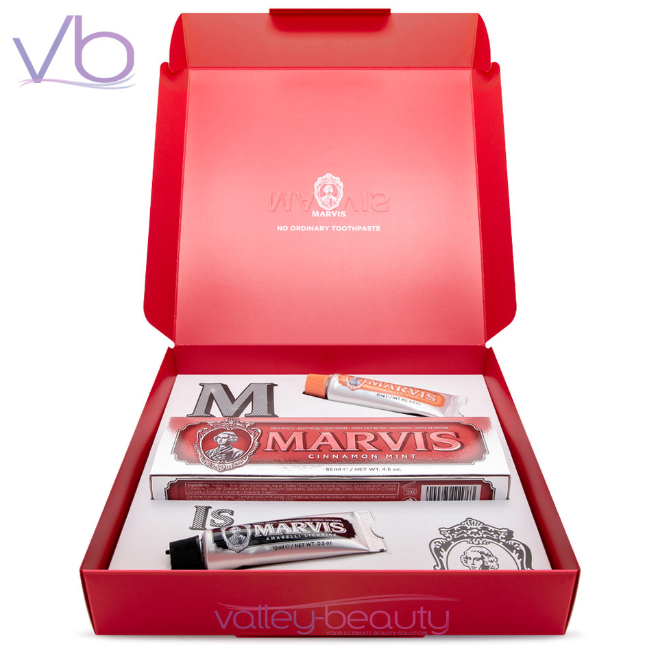 Marvis The Spicys Toothpaste Gift Set | Beautifully Crafted Holiday Box
