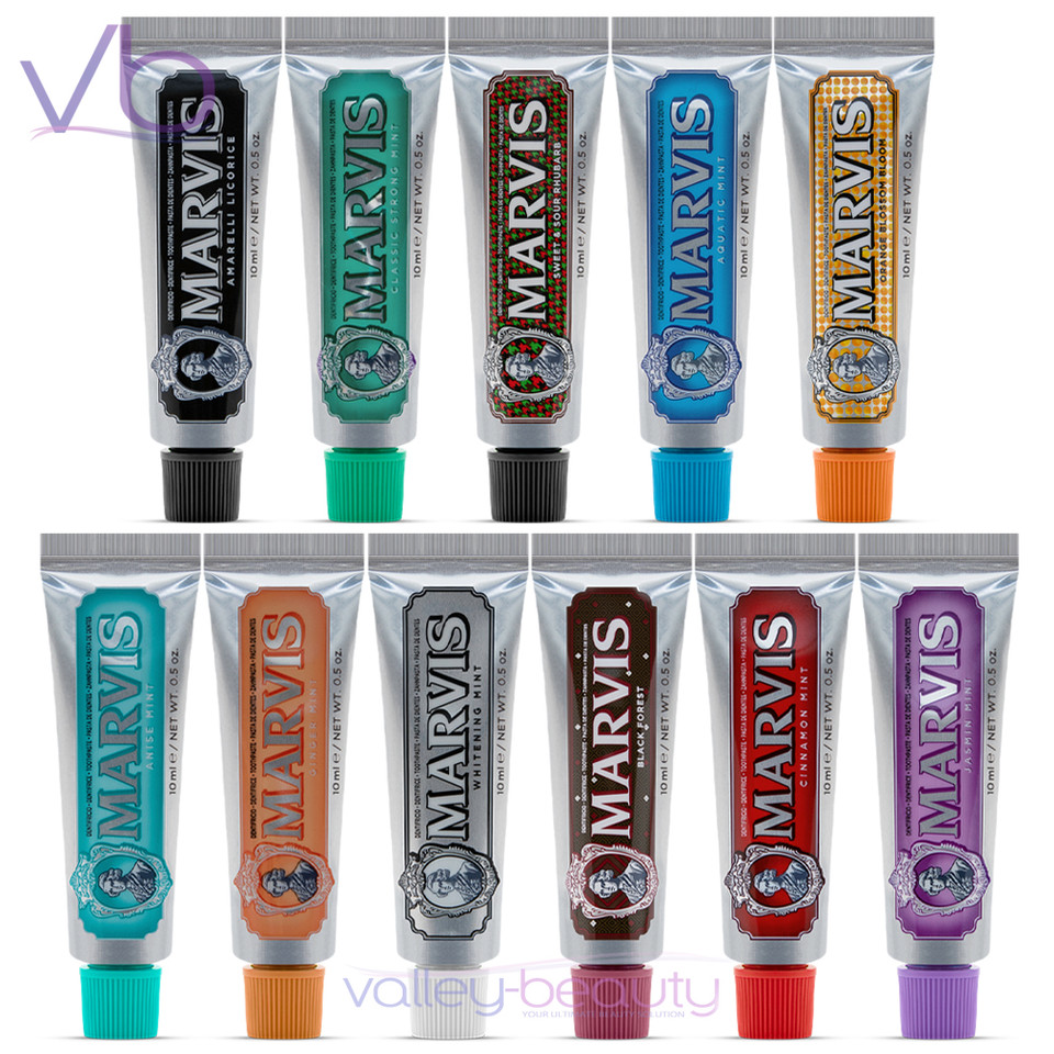 Marvis Mini Travel Toothpaste Collection
