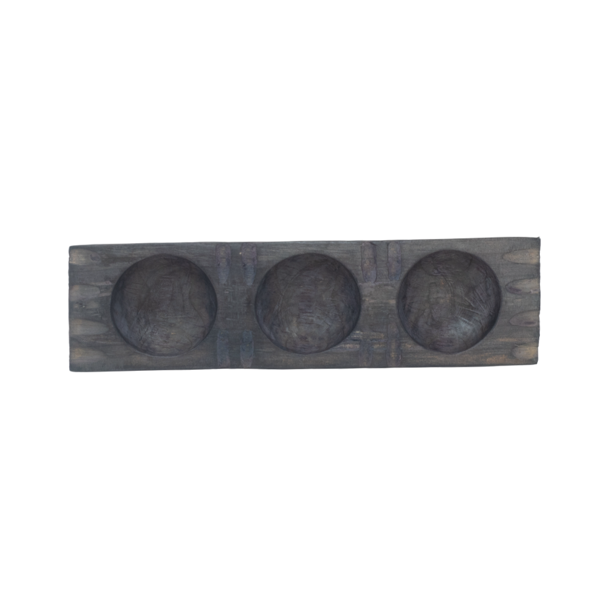 Handcarved Vintage Guatemalan Sugar Mold Tray of Three, Wooden Home ...