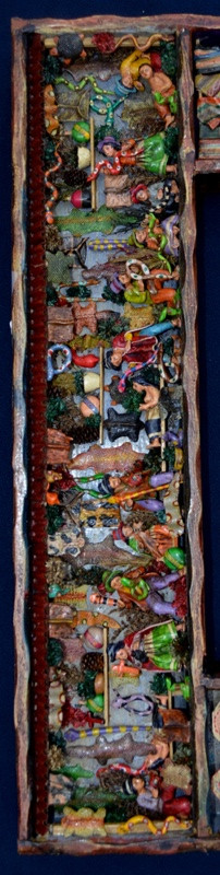 peruvian retablo, portable alter, handmade folkart, fairtrade ...