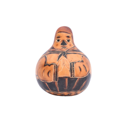 Peruvian Gourd, Peruvian Folk Art, Hand Carved Peruvian Folk Art ...