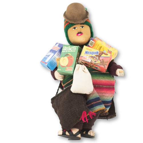 Handmade Vintage Traditional Bolivian Ekeko Doll of Abundance & Good ...