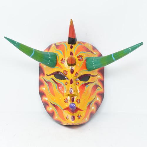 hand carved spaniard mask guatemala