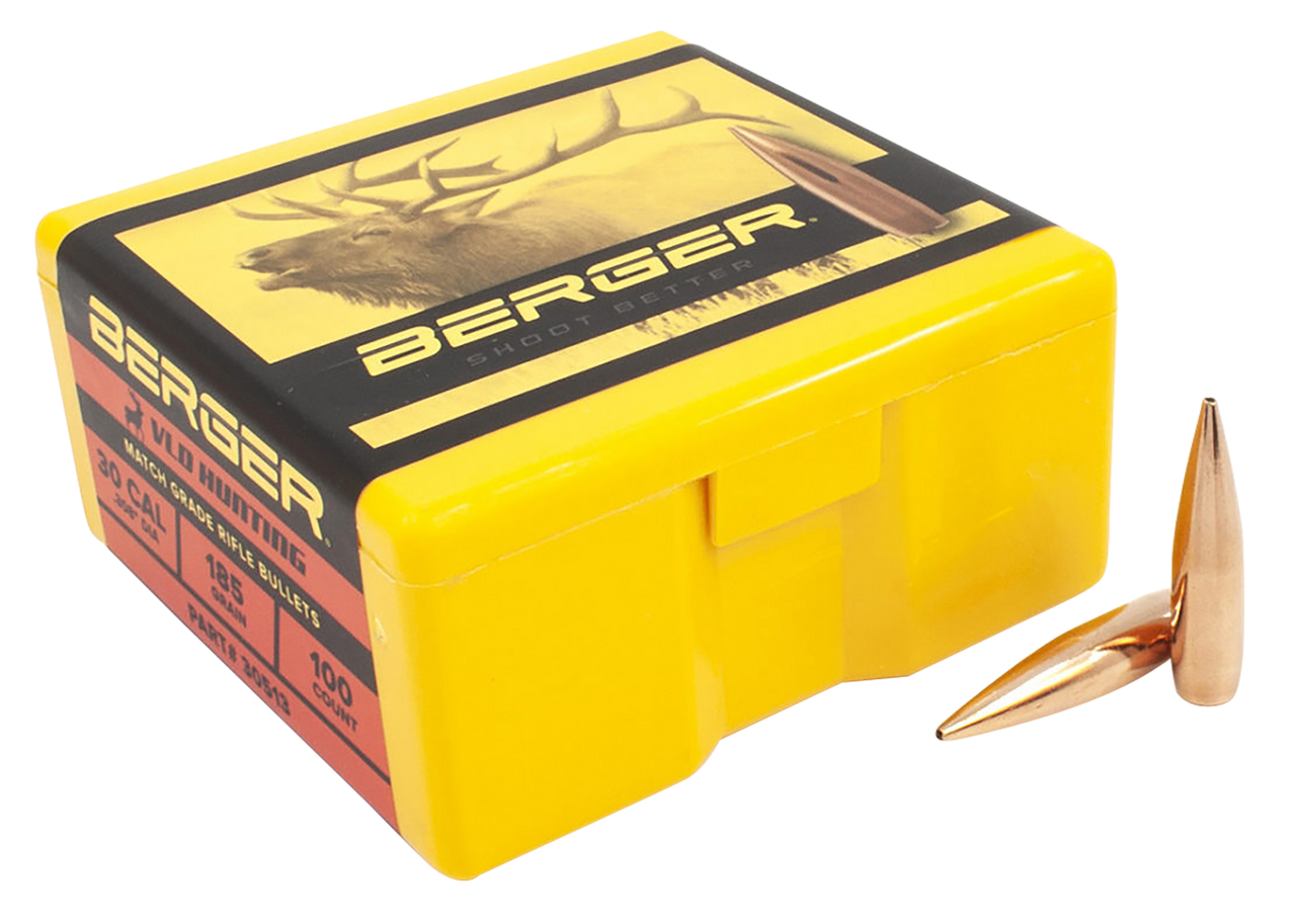 Berger Bullets 30513 VLD Hunting Long Range 30Cal 185gr 100/Box ...