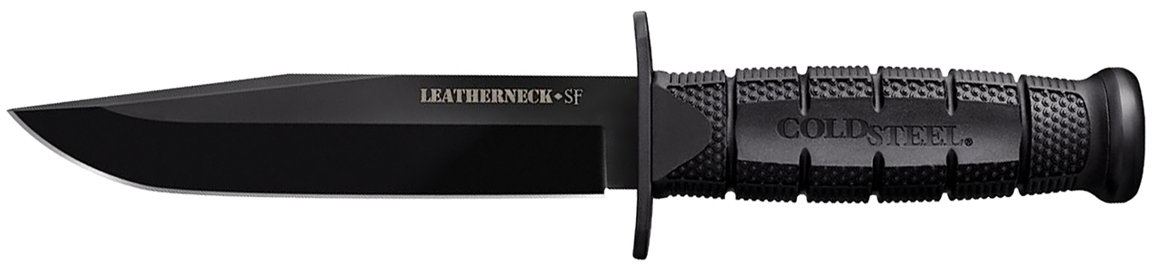 Cold Steel CS39LSFCZ Leatherneck SF 6.75" Fixed Clip Point Plain Black ...