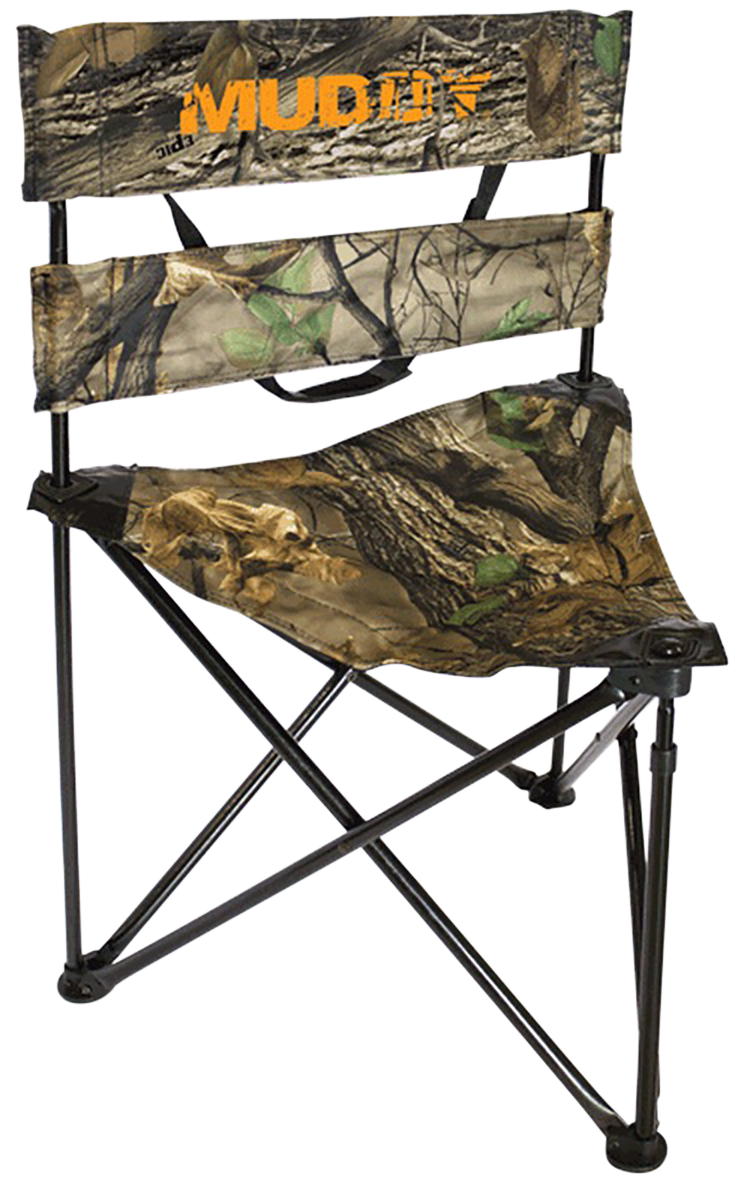 Muddy MUD-MGS300 Folding Tripod Ground Seat Camo - BuckSnort Outfitters