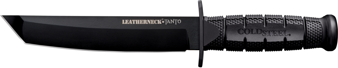 Cold Steel CS-39LSFCT Leatherneck 7" Fixed Plain Tanto Black Matte ...