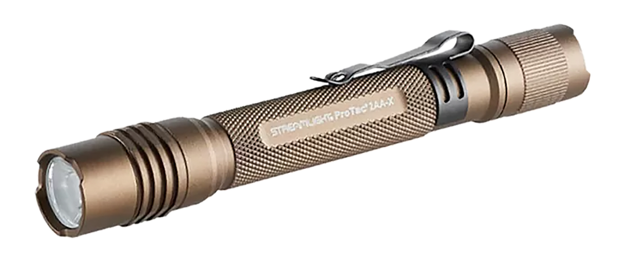 Streamlight 88137 ProTac 2AA-X USB Flashlight Coyote 40/550 Lumens ...