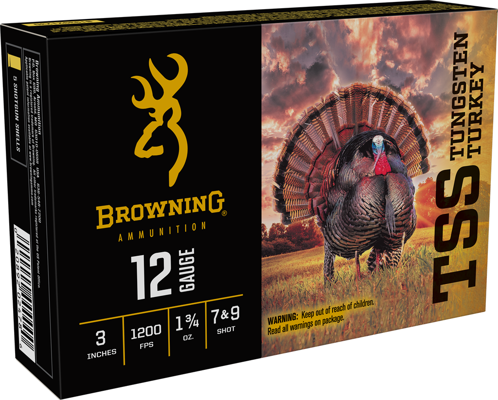 Browning Ammo B193921230 TSS Tungsten Turkey 12Gauge 3" 1 3/4oz ...