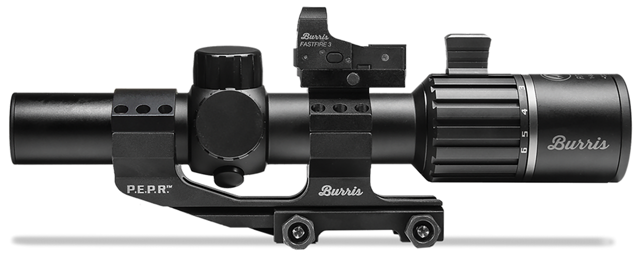 Burris 200475 RT-6 Tactical Kit Matte Black 1-6x24mm 30mm Tube ...