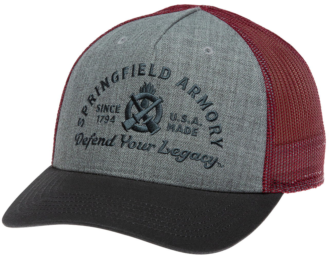 Springfield Armory GEP2381 Defend Your Legacy Brewery Hat Gray/Graphite ...