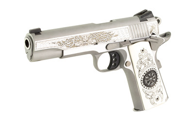 Colt Delta Elite Thor 10mm 5" Brushed Stainless Engraved - BuckSnort ...