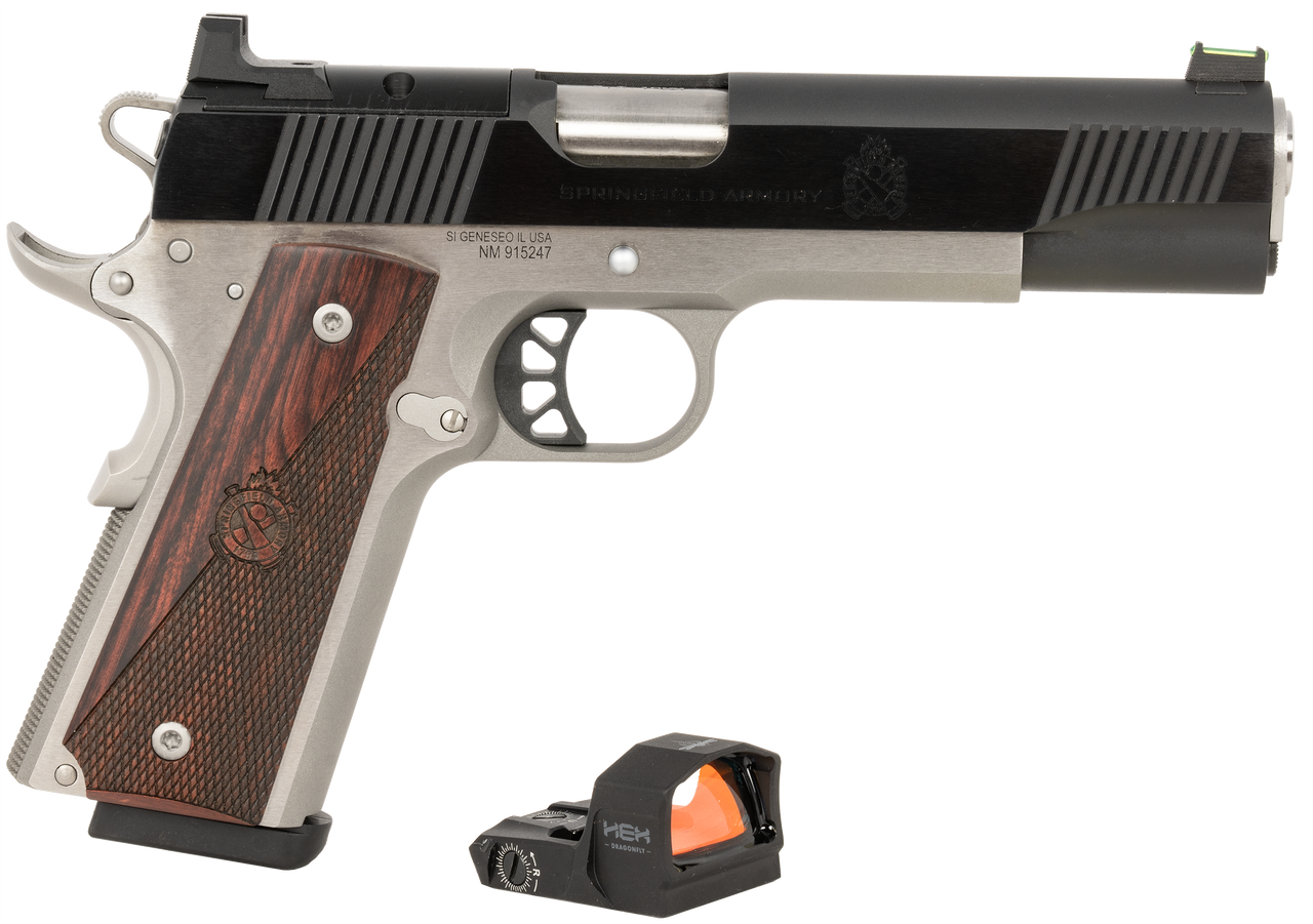 Springfield Armory 1911 Ronin 10mm Auto 8+1 5" W/ Hex Dragonfly