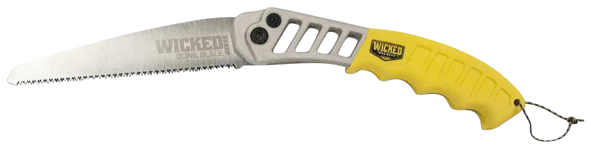 Wicked Tree Gear WTG007 Tough Utility Folding Saw 7" High Carbon Steel ...