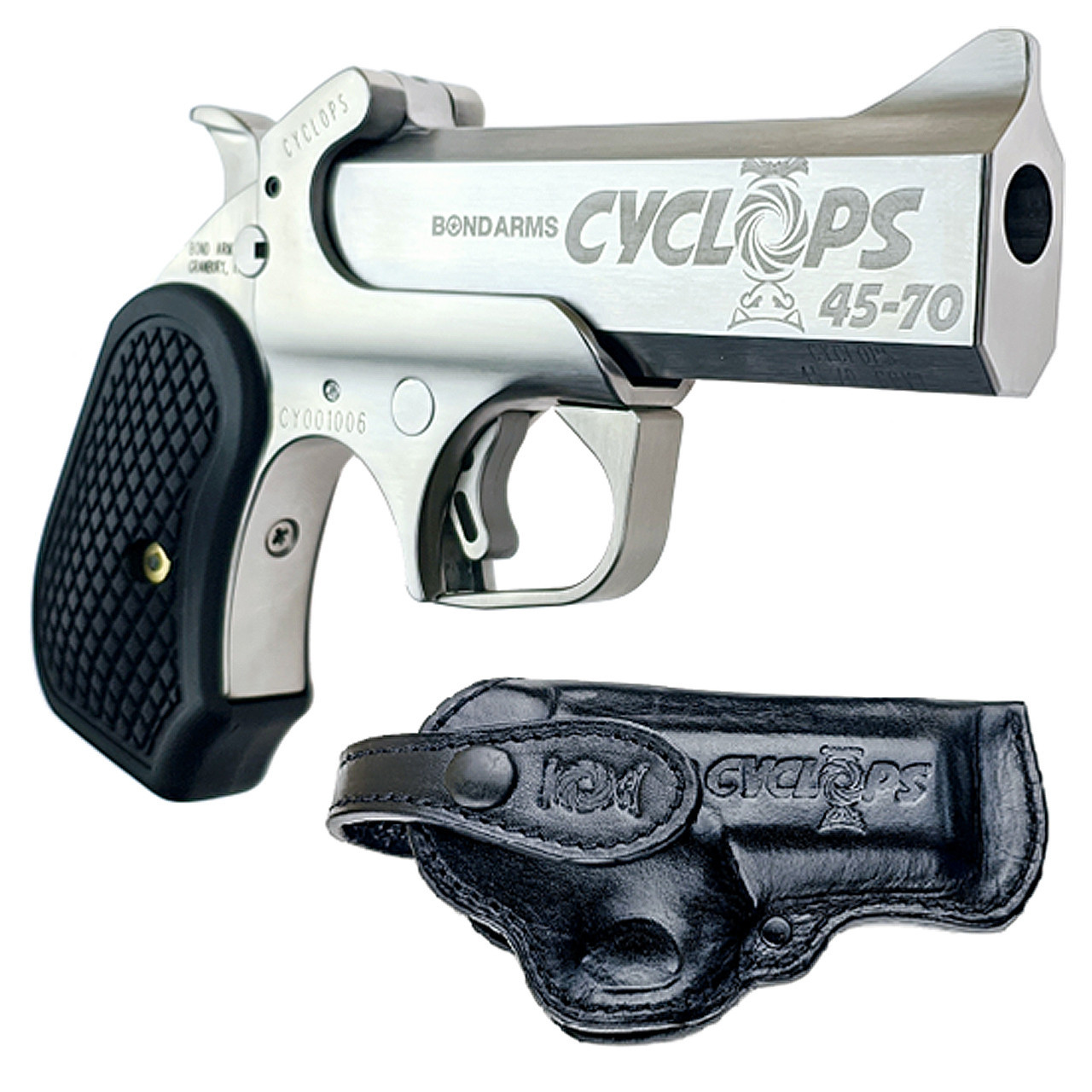 Bond Arms Cyclops 45-70 Derringer, Satin Package - BuckSnort