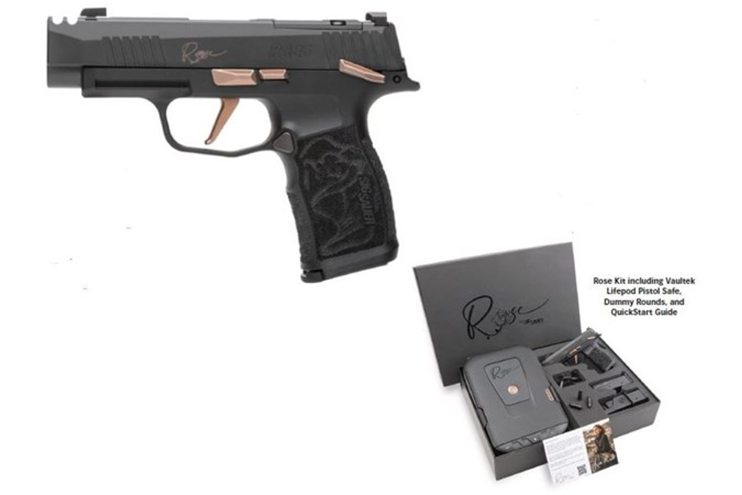 Sig Sauer P365XL Rose Comp 9mm 3.1" 12rd - 365XL-9-ROSE-MS - BuckSnort ...