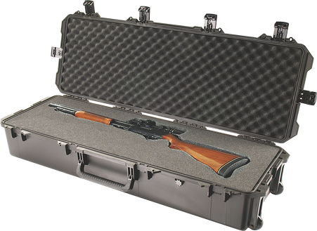 Pelican IM3220X0001 Storm Long Case 44" Black HPX Resin 2 gun w/Wheels ...