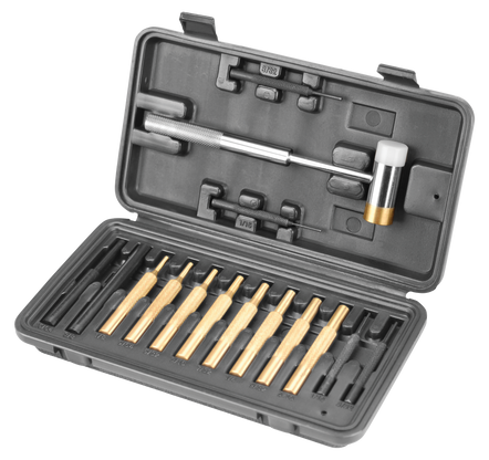 Wheeler 951900 Hammer and Punch Set 15 Piece 15-PC HAMMER PUNCH SET ...