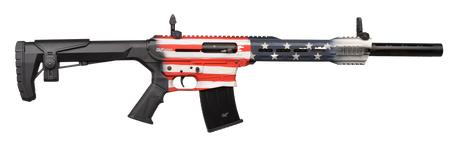 Gforce Arms GF2512USA GF25 USA 12 Gauge Semi-Auto 3" 5+1 20" Flat Dark ...