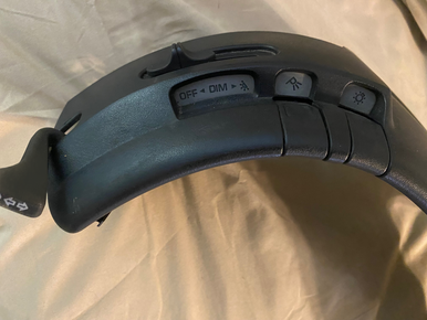 90-93 Instrument Cluster Hood w/Switches (Daytona/Lebaron)