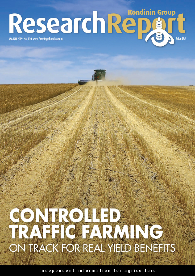 Research Report 110: Controlled Traffic Farming - Kondinin Group Bookstore