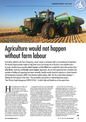 Research Report 184: FARM LABOUR - Kondinin Group Bookstore