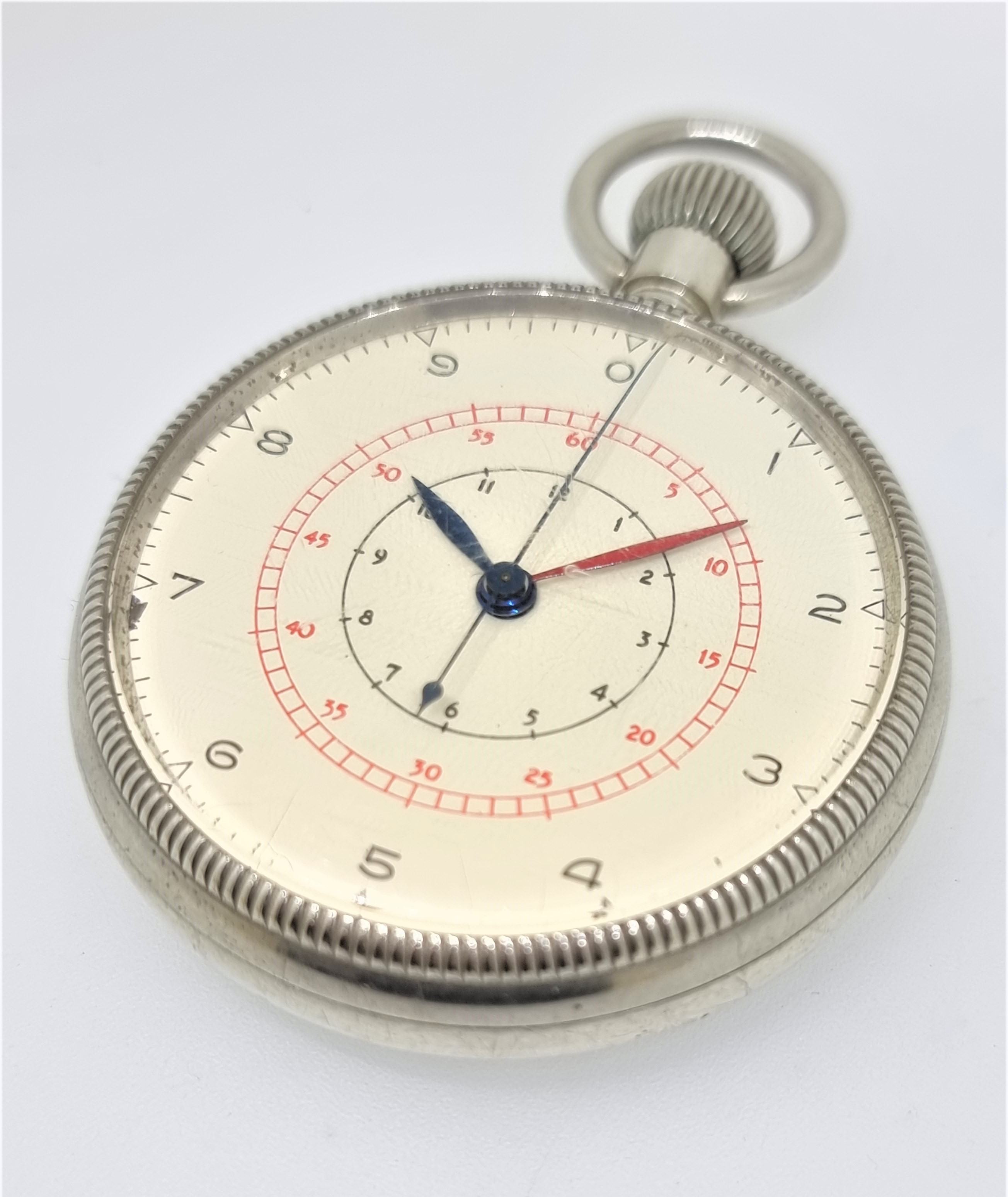 Zenith HS3 Military Pocket Watch with Decimal Dial