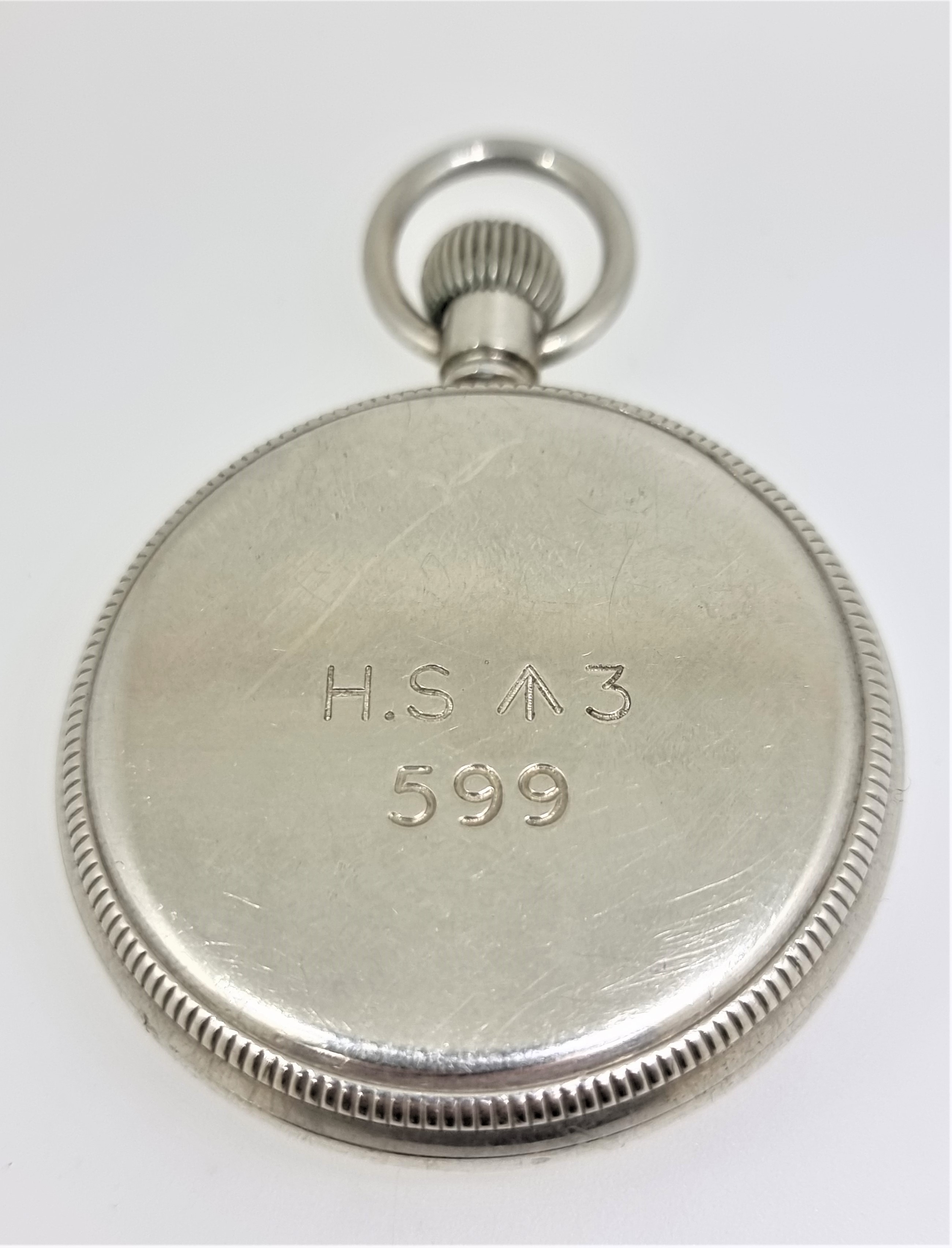 Zenith HS3 Military Pocket Watch with Decimal Dial
