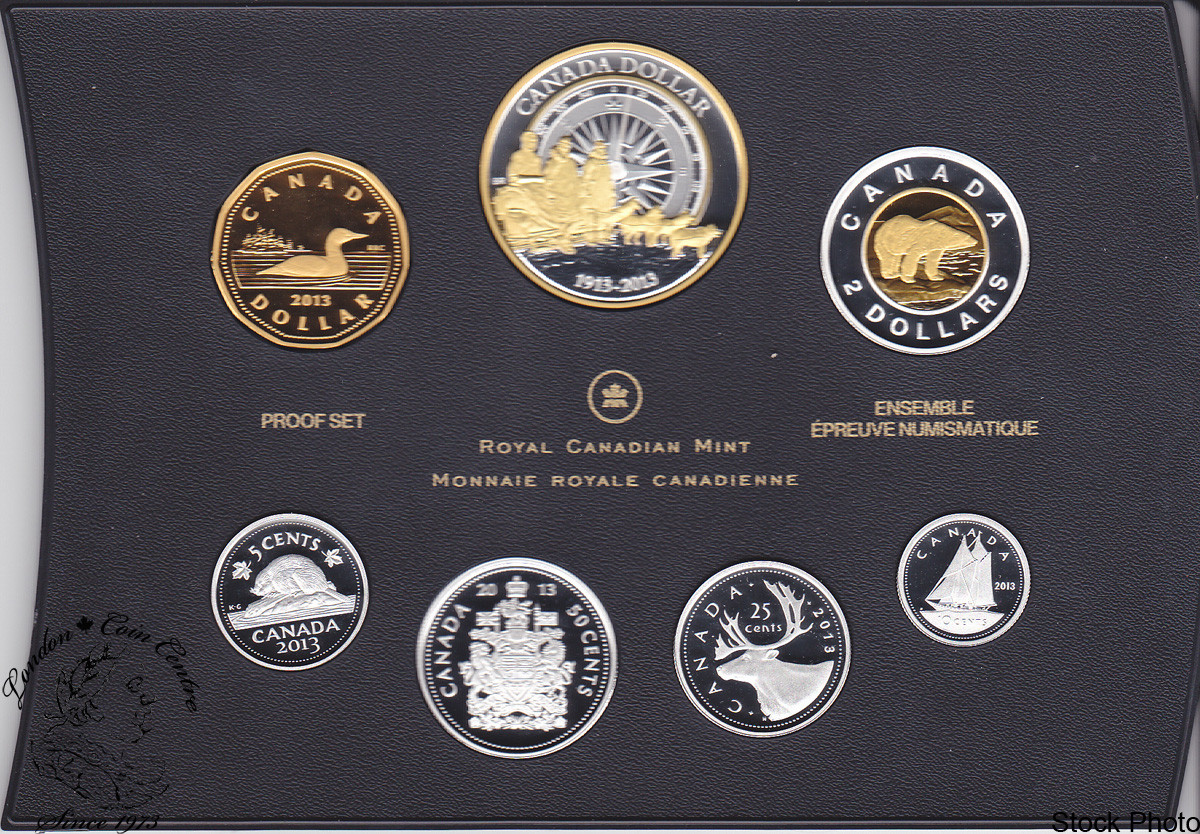 Canada: 2013 Special Edition Black Bear Cub Toonie Specimen Coin Set ...