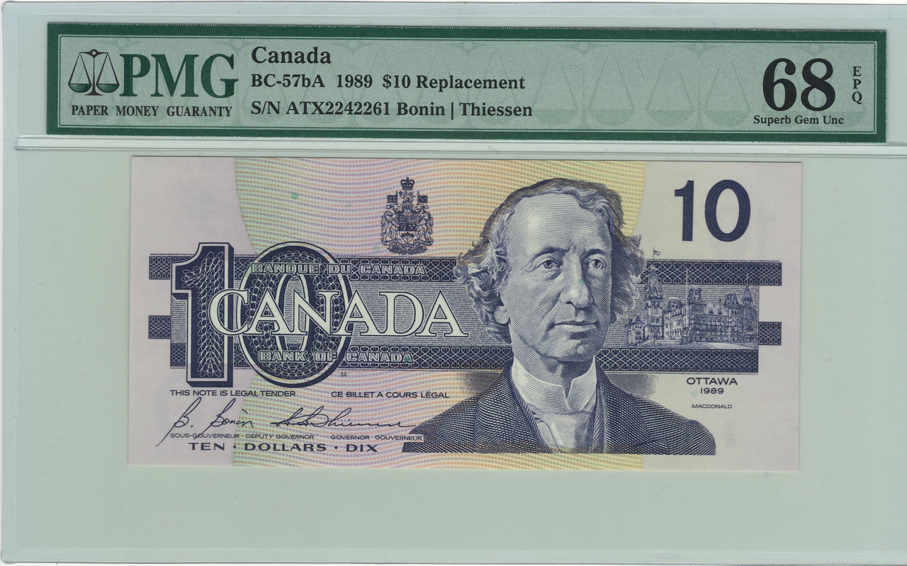 BANKNOTES - Canada - Bank of Canada - Canadian 1986 to 1991 Bird Series ...