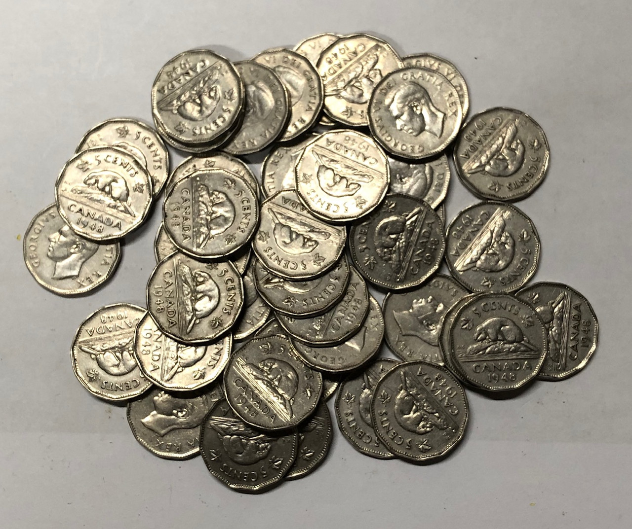 COIN ROLLS - Canadian 5 Cent Rolls (40 Coins) - Page 1 - London Coin ...
