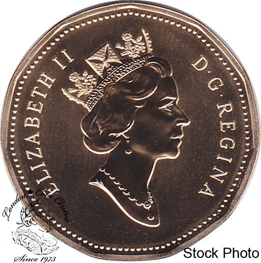Canada: 2002 $1 Loon Family Loonie Specimen - London Coin Centre Inc.