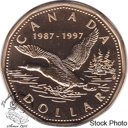 Canada: 2002 $1 Loon Family Loonie Specimen - London Coin Centre Inc.