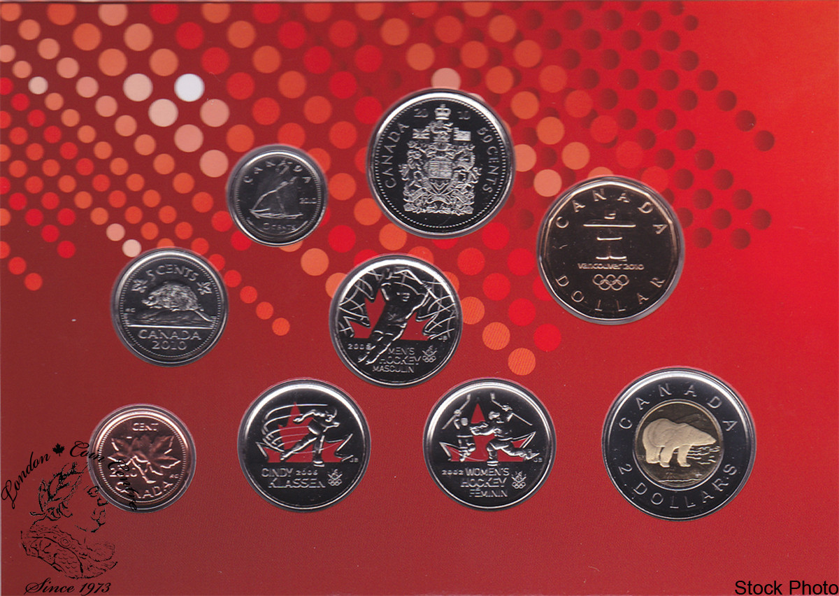 Canada: 2010 Vancouver Olympic Winter Games Coin Collection Set ...