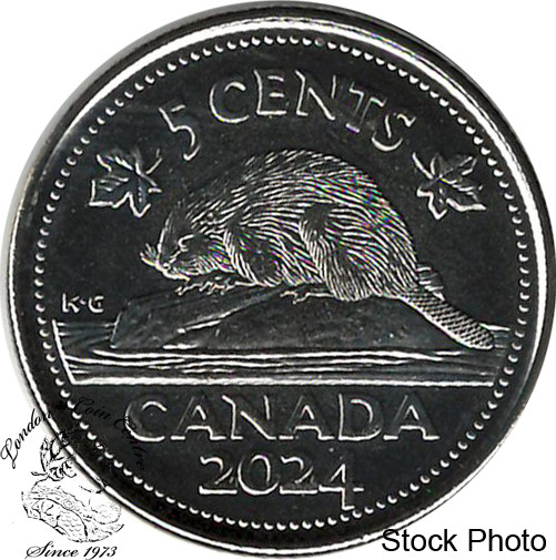 Canada: 2024 5 Cent BU Charles III - London Coin Centre Inc.
