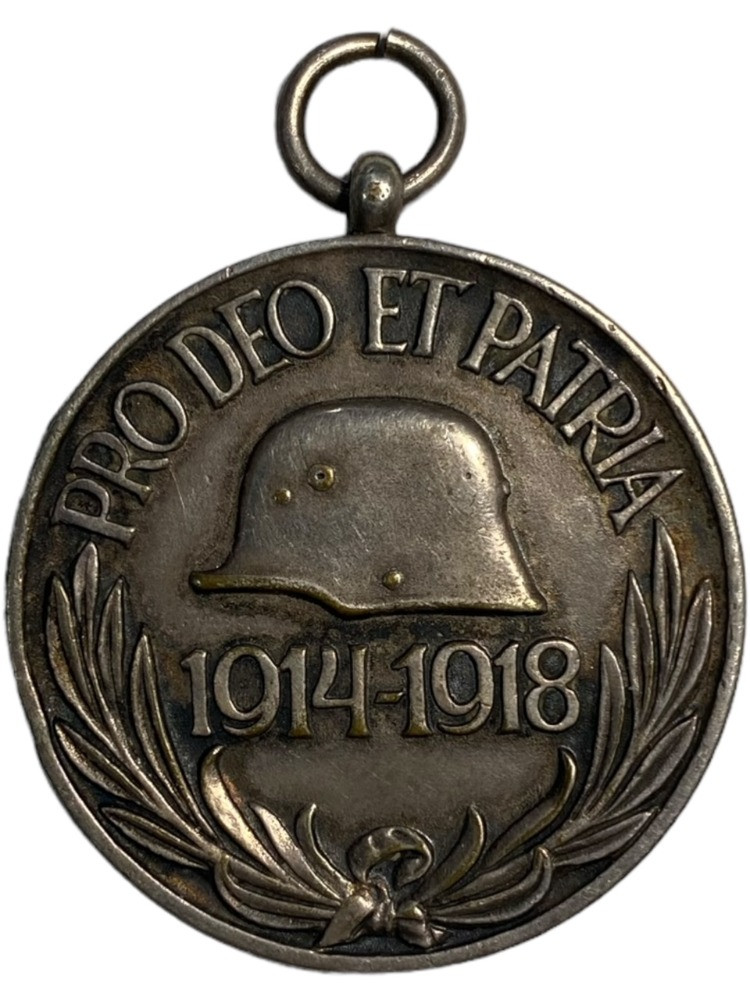 Austro-Hungarian: WWI 1914-1918 PRO DEO ET PATRIA Medal - London Coin ...