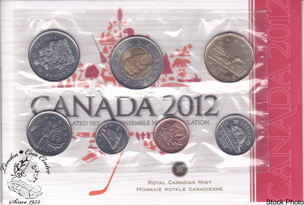 Canada: 2012 Proof Like / Uncirculated Coin Set - London Coin Centre Inc.