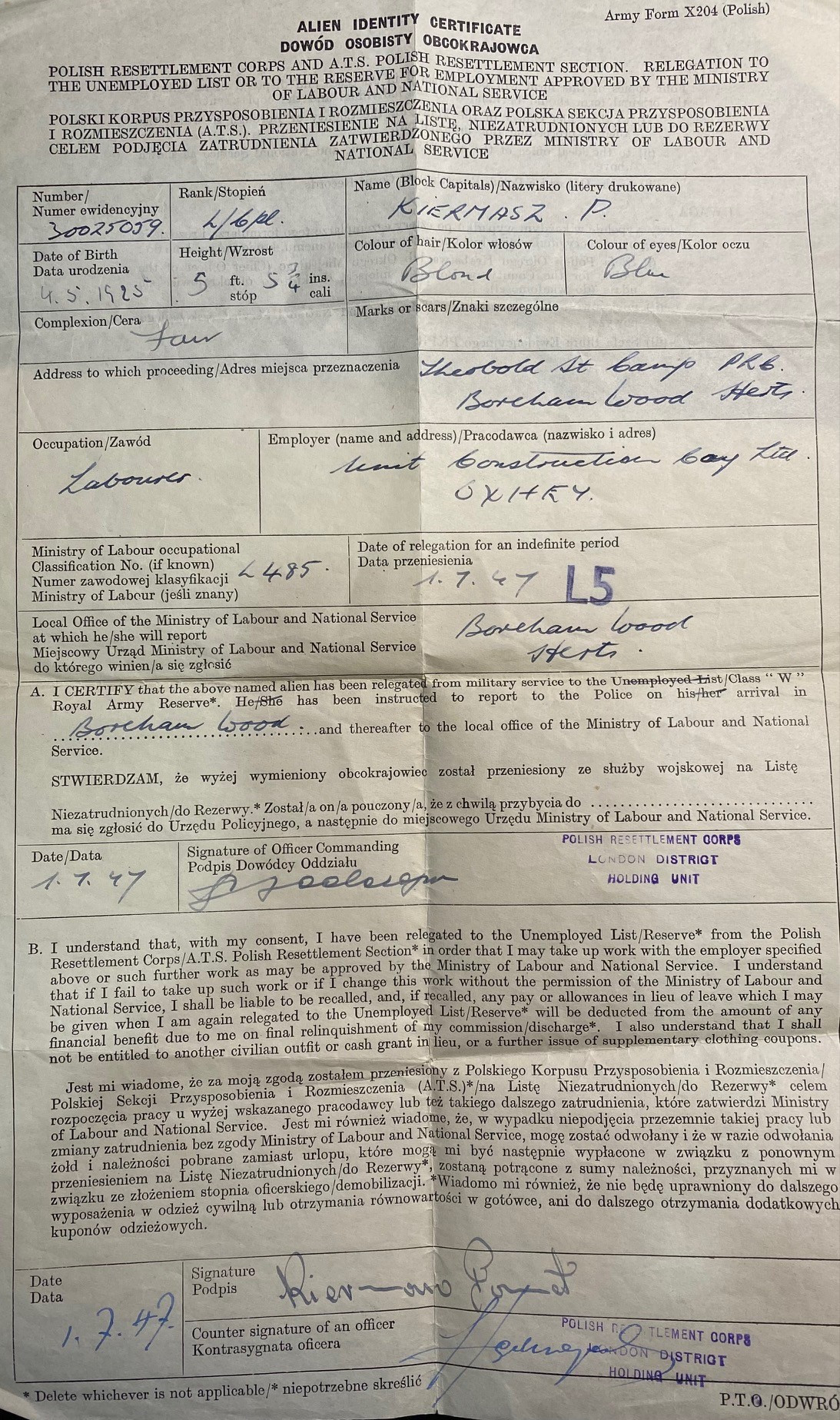 Poland: WW2 Memento Box. War Medal, Documents, Photos - London Coin ...