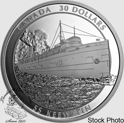 Canada: 2020 $30 SS Keewatin 2 oz. Pure Silver Coin - London Coin ...