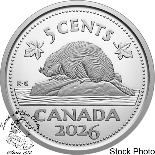 Canada: 2026 5 Cents Proof Pure Silver Coin - London Coin Centre Inc.